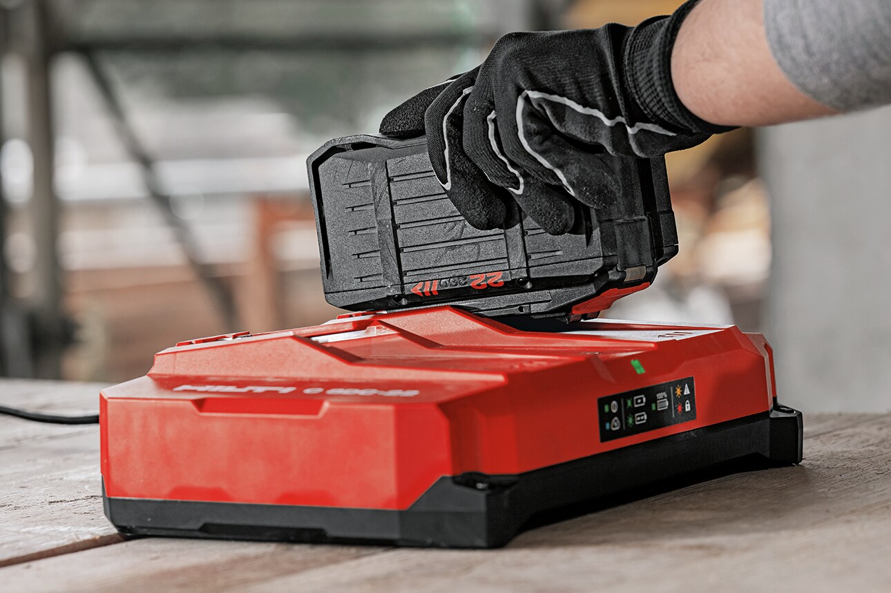Batteries et chargeurs - Hilti Canada