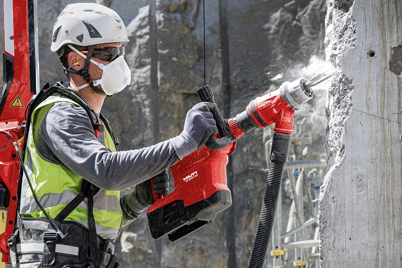 Wall demolition hammers and breakers - Hilti Australia